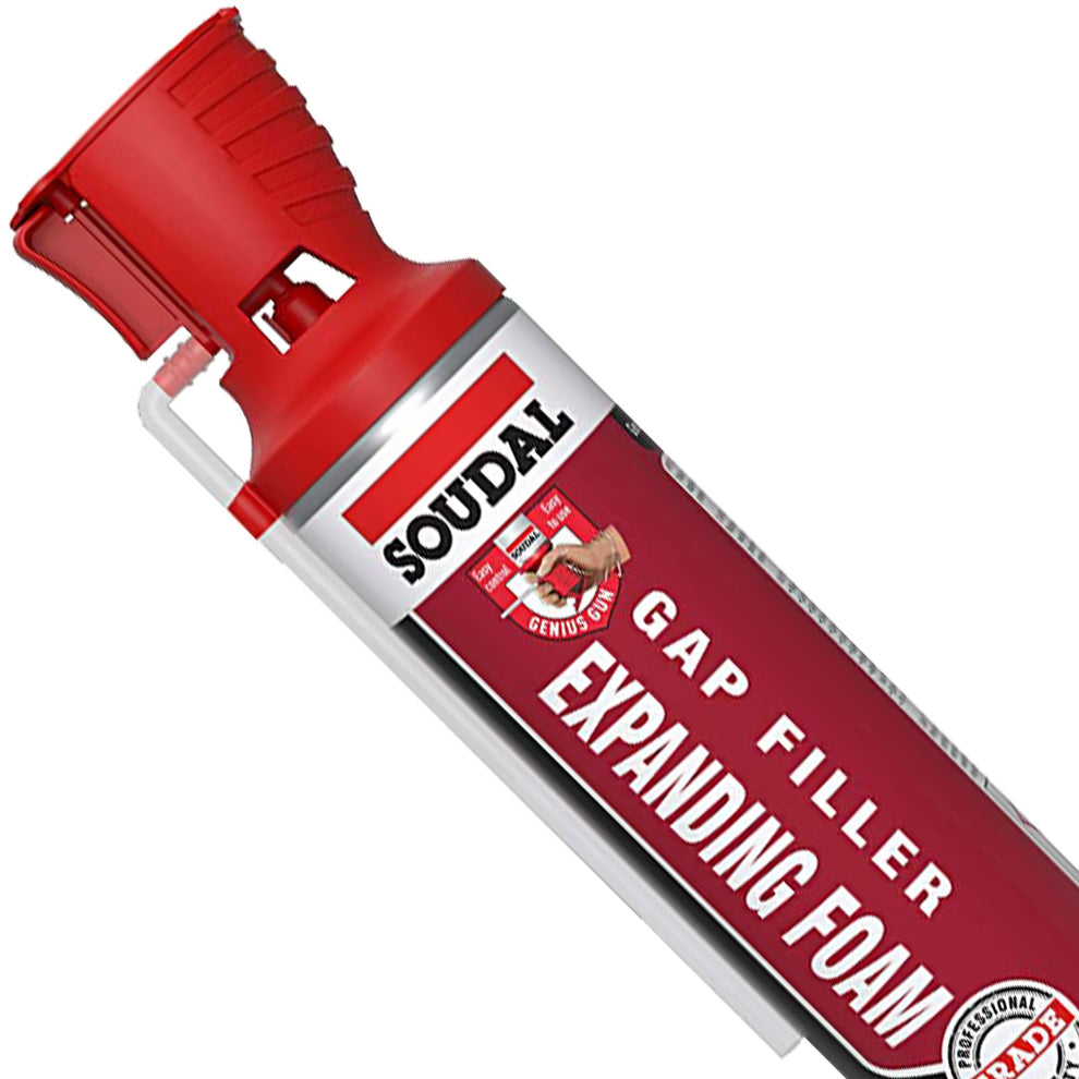Soudal Gap Filler PU Expanding Foam Gun Grade and Genius Gun – Truly PVC