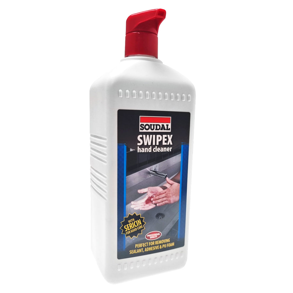 Heavy Duty Hand Cleaner Soudal Swipex Industrial Scrub 1 Ltr Dispenser ...