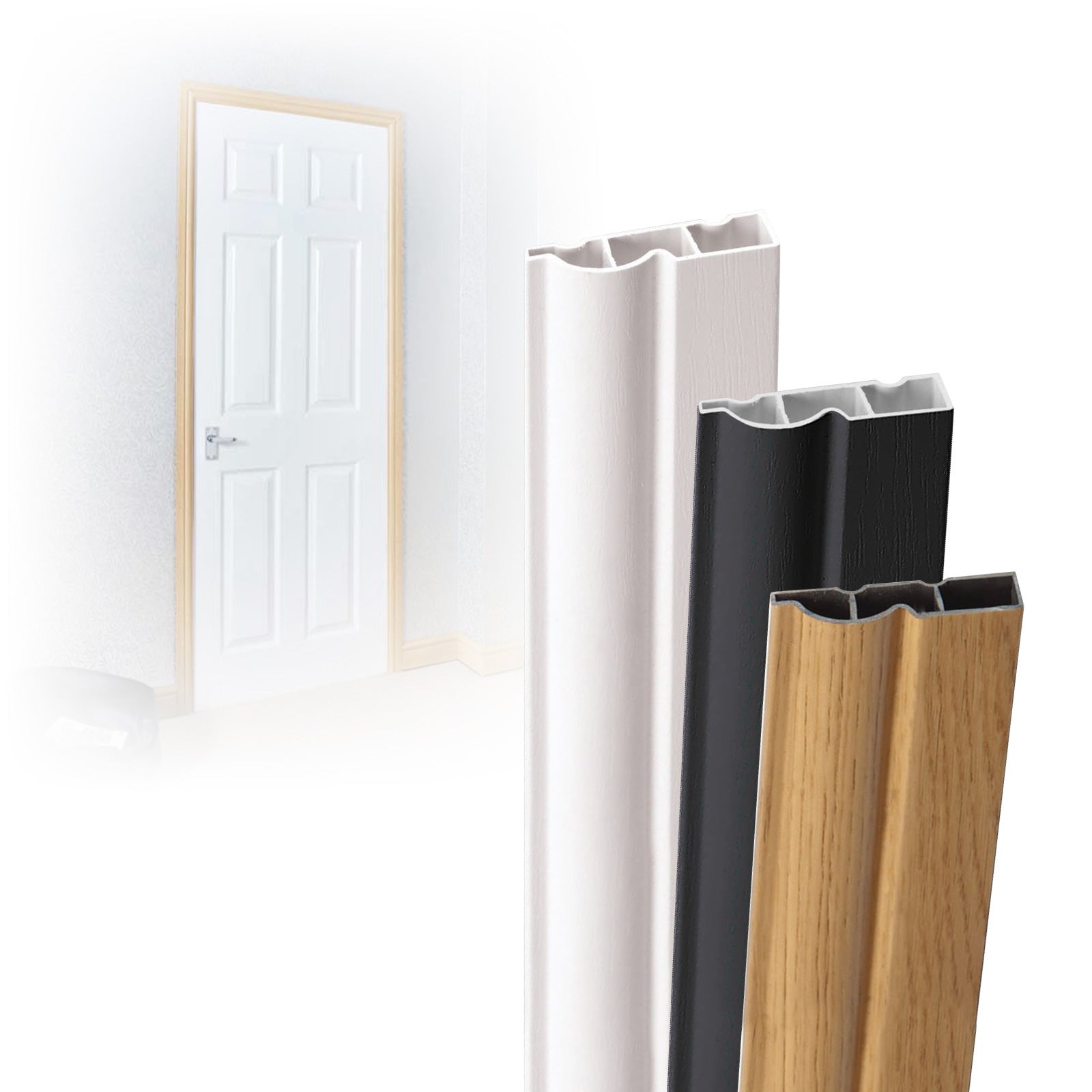 Roomline Ogee/Torus uPVC Plastic Architrave (5.5m) – Truly PVC