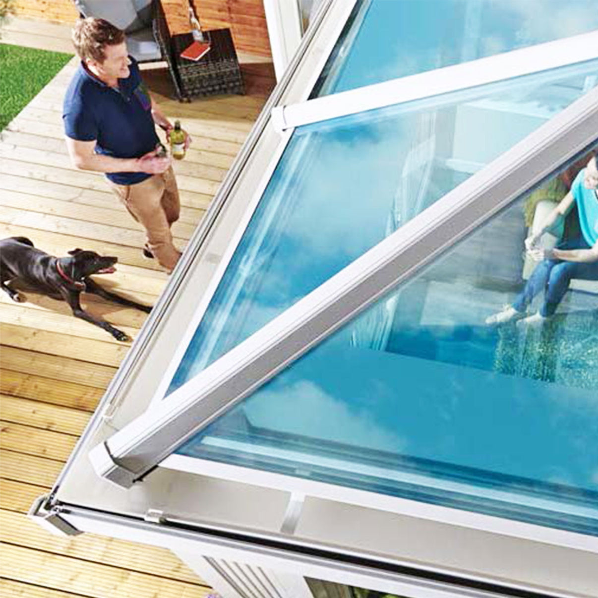 Ultraframe CCTA001 End Cap for Ultraframe Conservatory Roof Glazing Bar ...