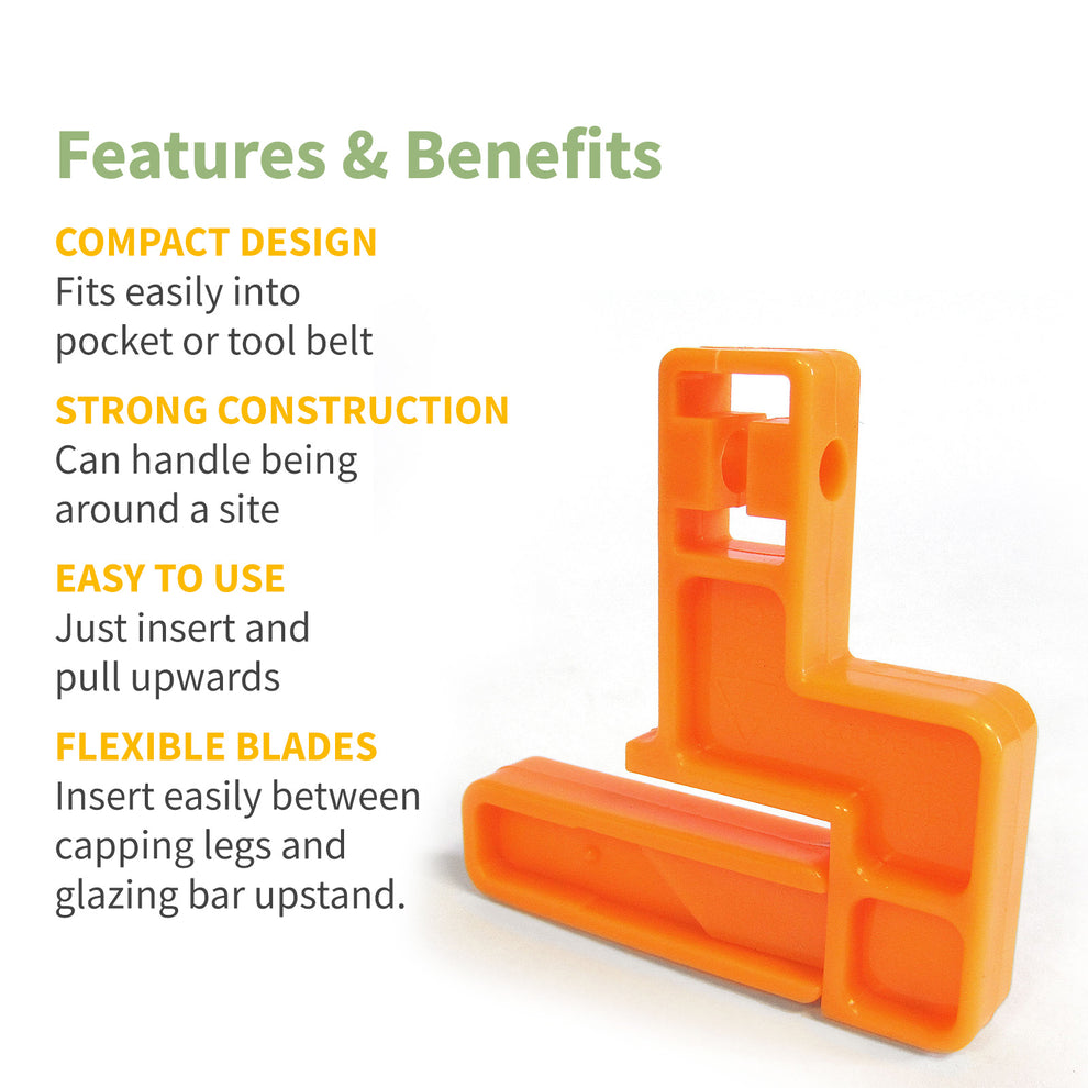 Ultraframe Glazing Bar Capping Removal Tool – Truly PVC