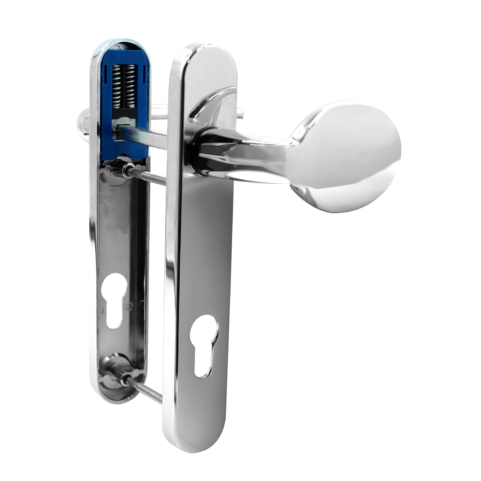Yale Trojan Sparta Inline Lever/Pad Door Handle Set – Truly PVC