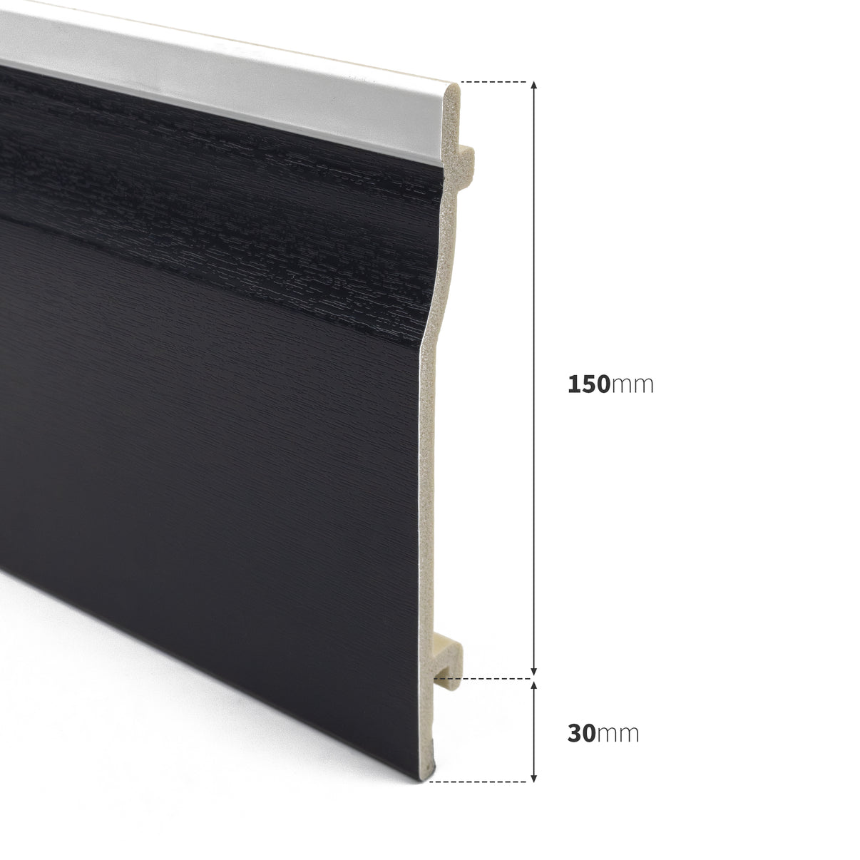 150mm uPVC Shiplap Cladding Board (5m) – Truly PVC