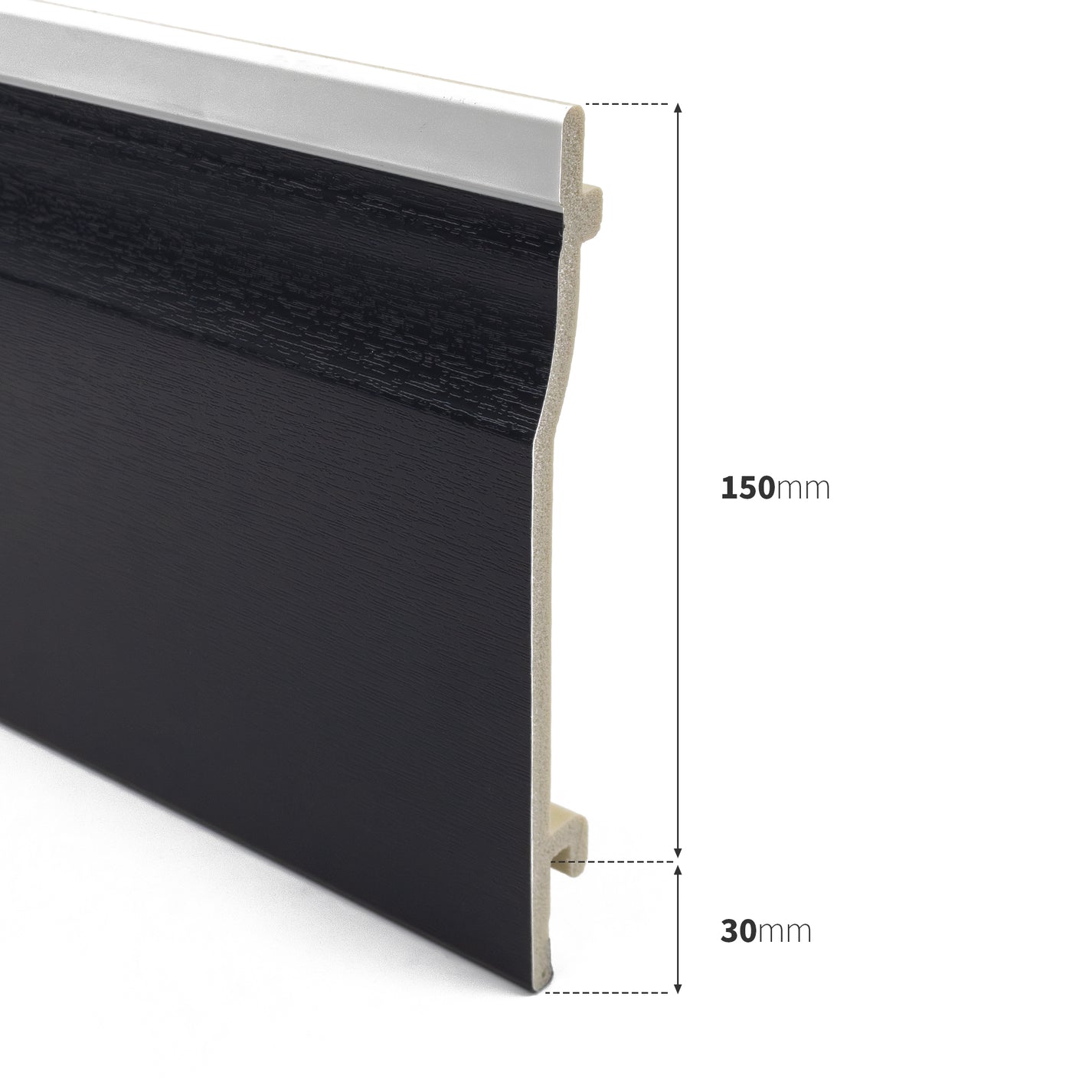 150mm uPVC Shiplap Cladding Board (5m) – Truly PVC
