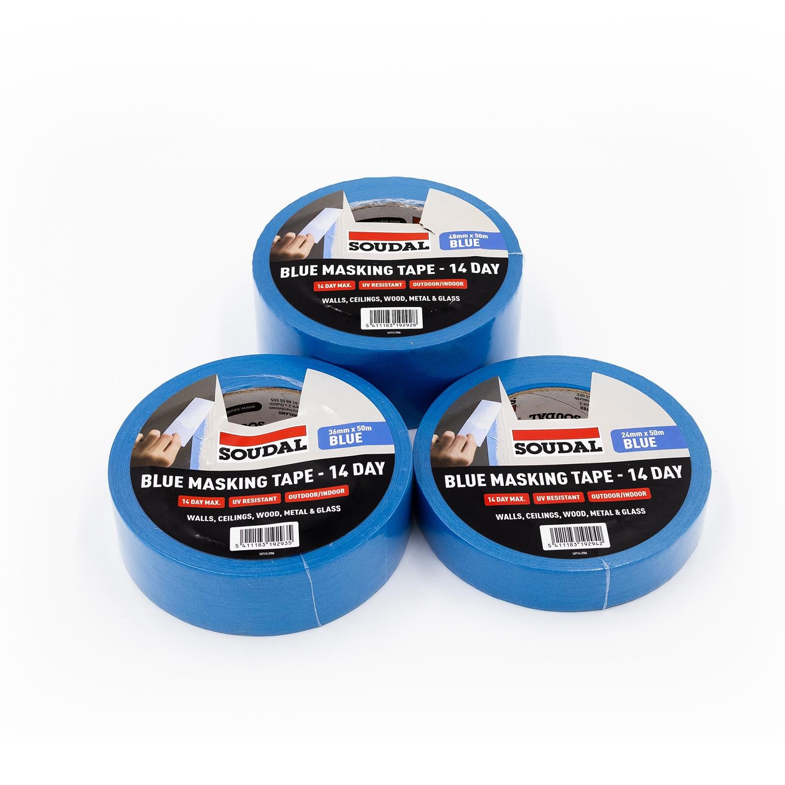 Soudal Blue 14-Day Masking Decorators Tape – Truly PVC