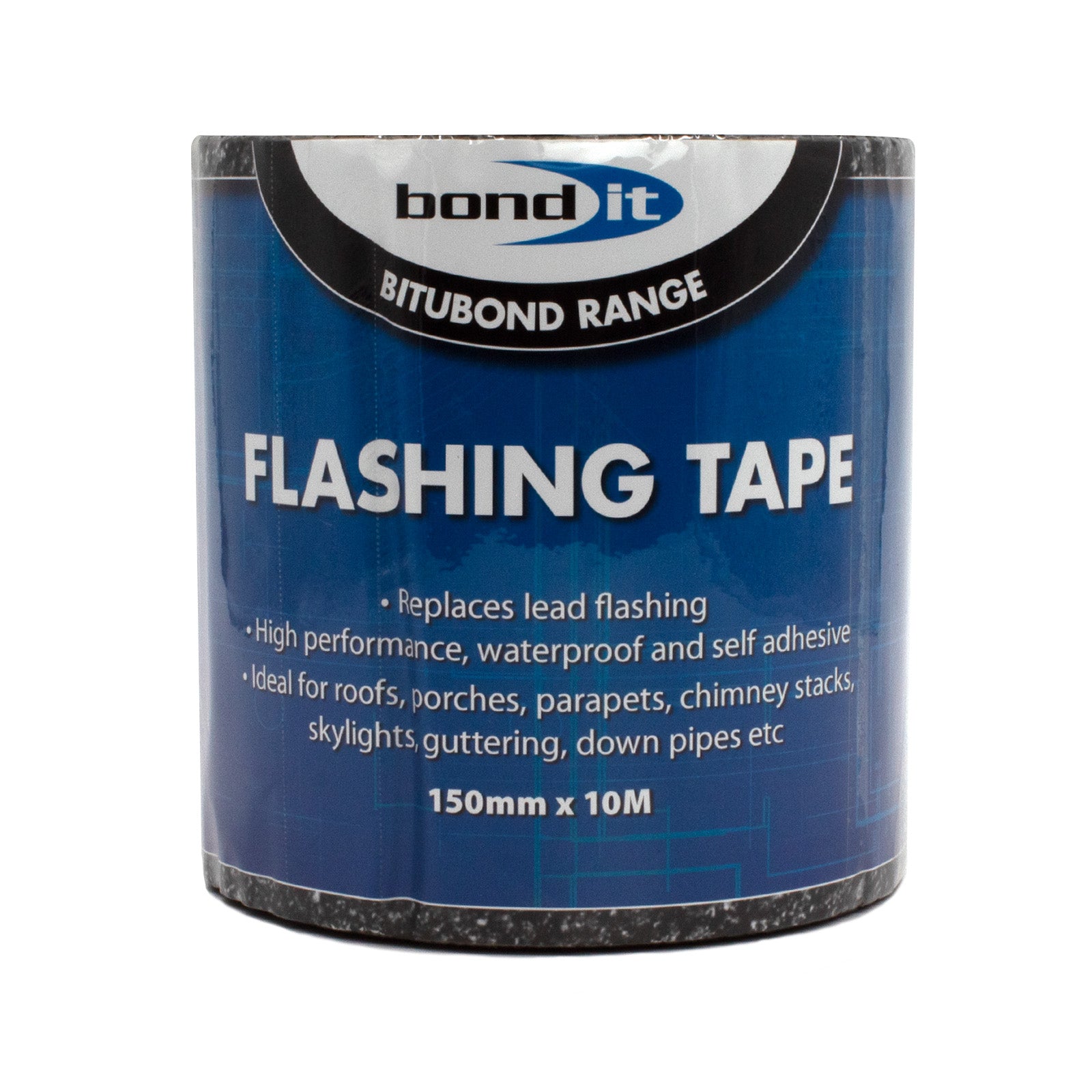 150mm (6in) x 10m Bond-It Flashing Tape Bitumen Roof Flashing Tape ...