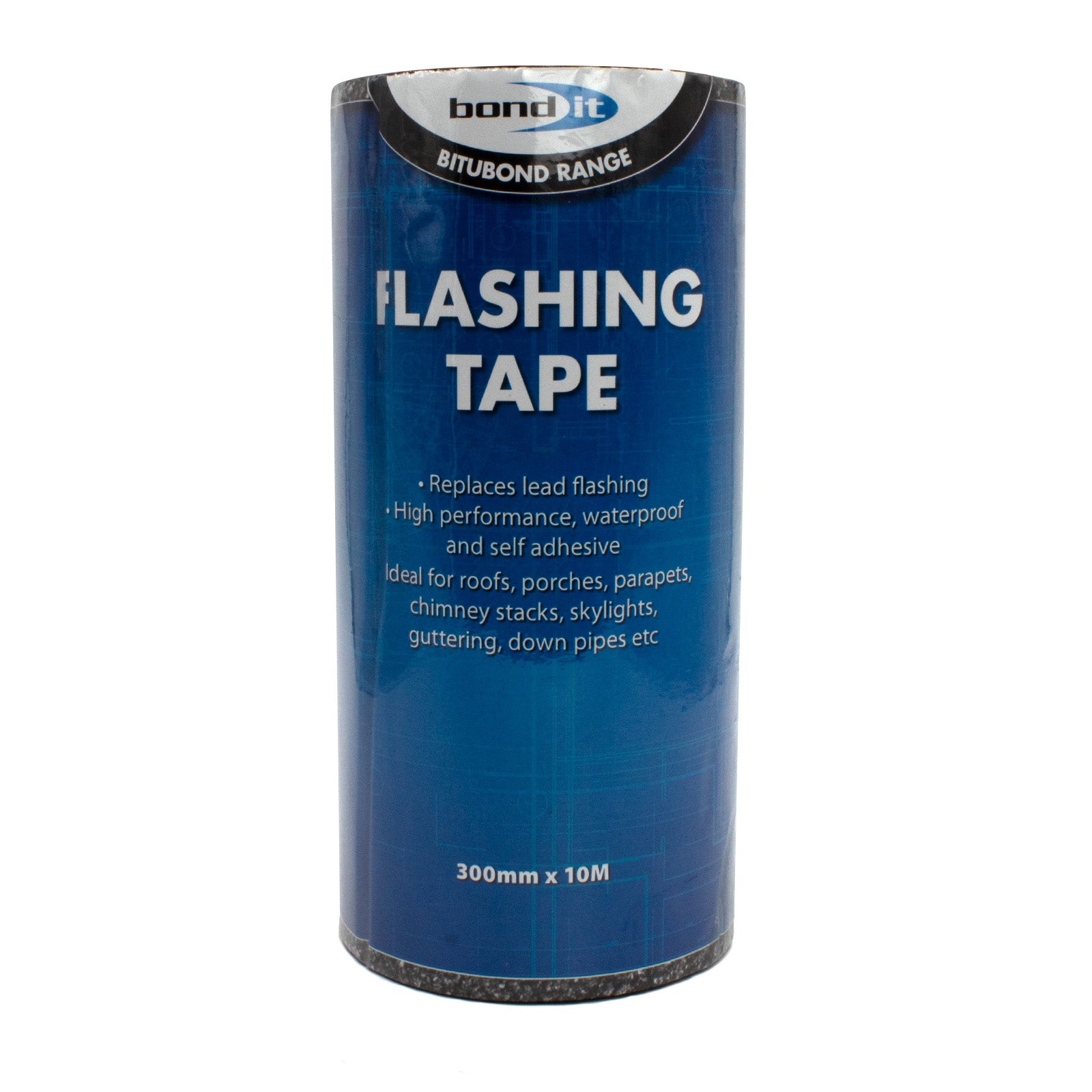 300mm (12in) x 10m Bond-It Flashing Tape Bitumen Roof Flashing Tape ...