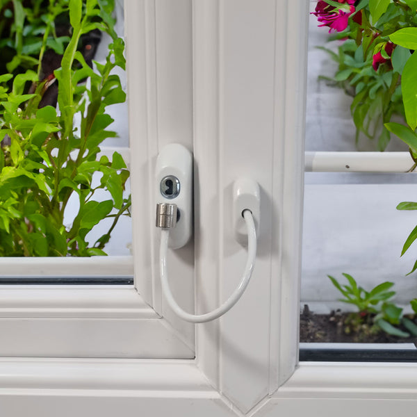 TruMAX Key-Locking Window Door Cable Restrictor – Truly PVC