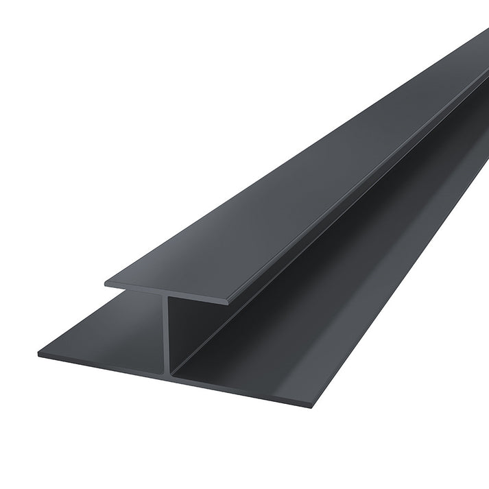 5m Aluminium Butt Joint H-Section for Coastline Shiplap Cladding ...