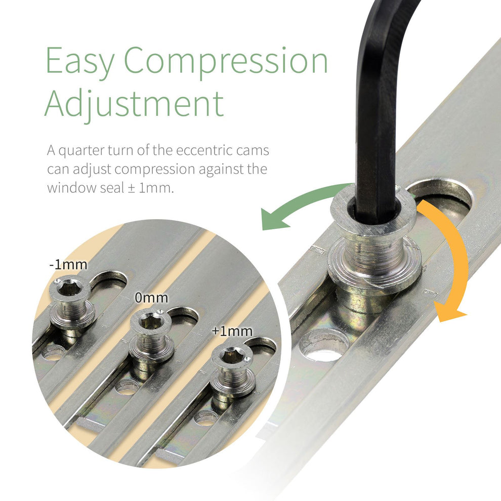 MACO Offset Espag Window Lock Multi-Point uPVC Mechanism – Truly PVC