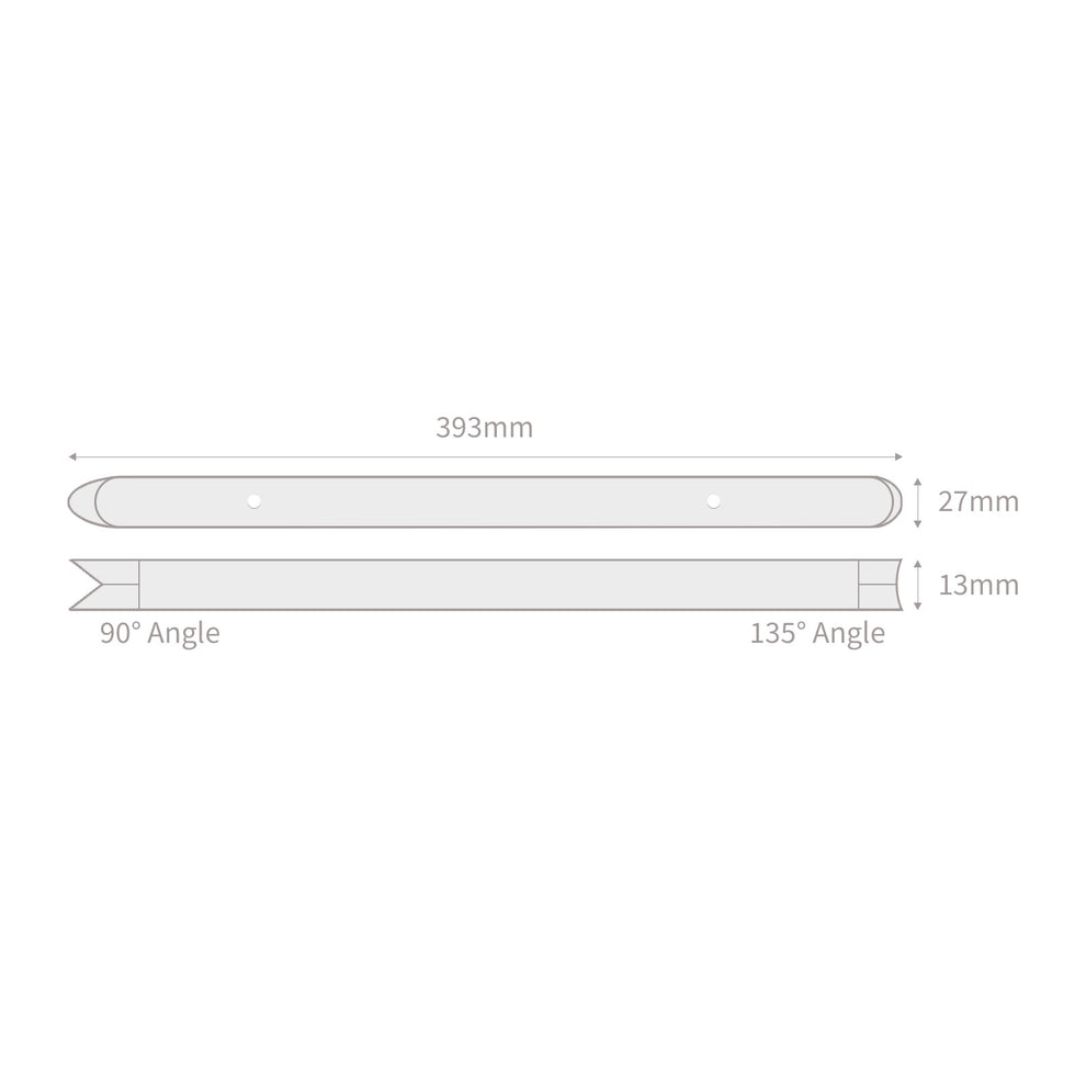 Internal 90/135° Corner Joint for 23mm Laminated Window Board – Truly PVC