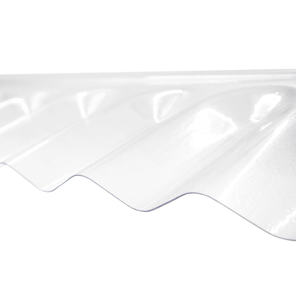 SUNTUF DIY Clear Corrugated Ridge Cap – Truly PVC