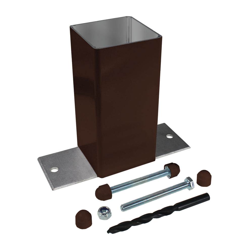 Brown/Bronze Evolution Canopy Carport Kit Lean-to Roof Patio Cover ...