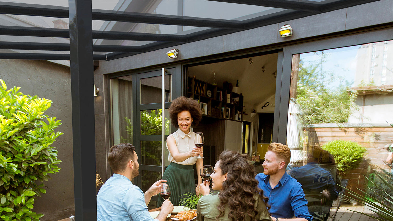 Evolution Canopy Complete Powder-coated Aluminium Carport Roof – Truly PVC