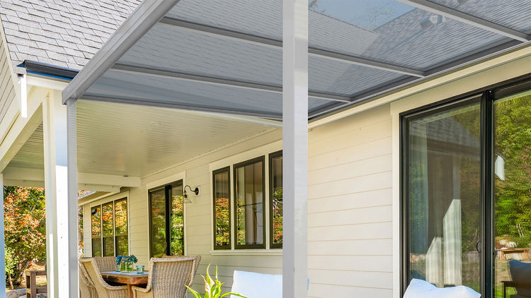 Evolution Canopy Complete Powder-coated Aluminium Carport Roof – Truly PVC