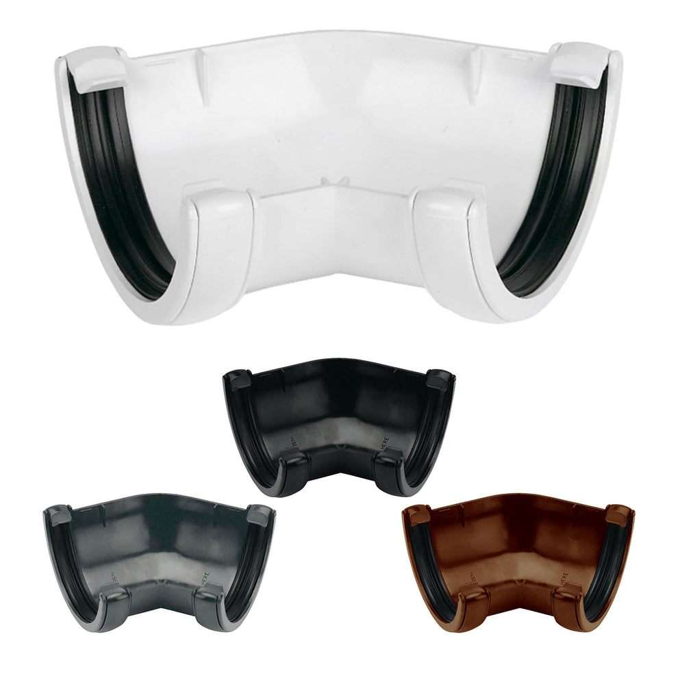 Half Round 112mm Gutter from FlowPlast – Truly PVC