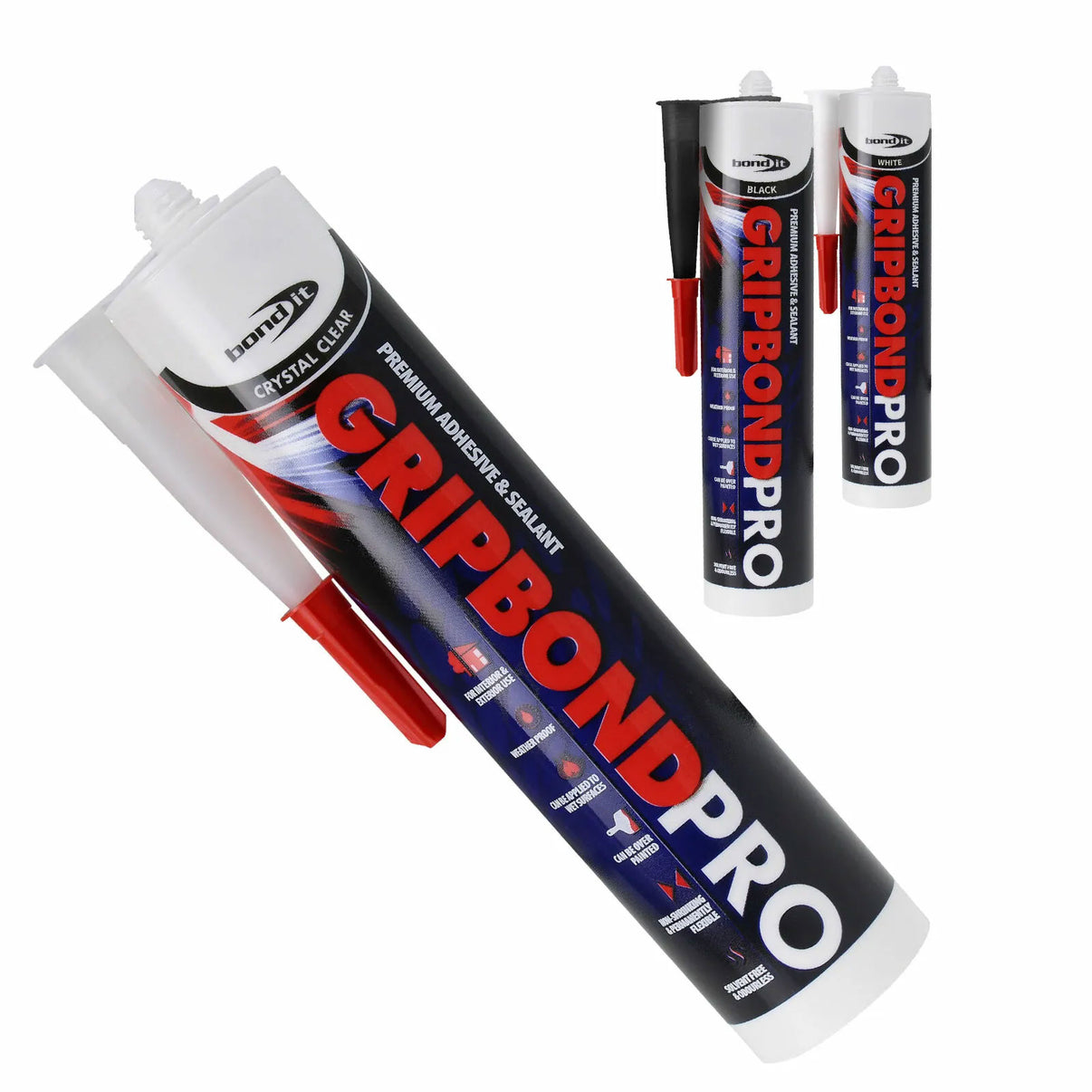 Gripbond Pro All-in-One Neutral Cure Hybrid Adhesive Sealant – Truly PVC