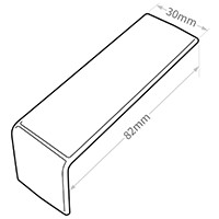 Retro-Fit Joint Cover 150mm Window Cill Trim – Truly PVC