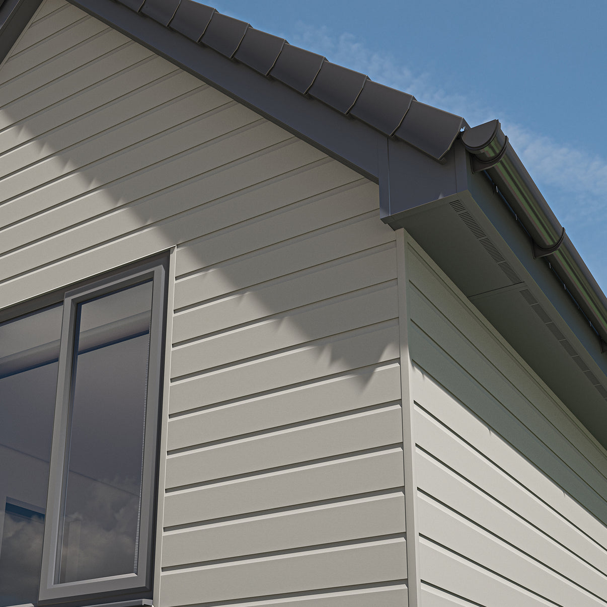 Concord 9mm uPVC Vented Soffit Board (5m) – Truly PVC