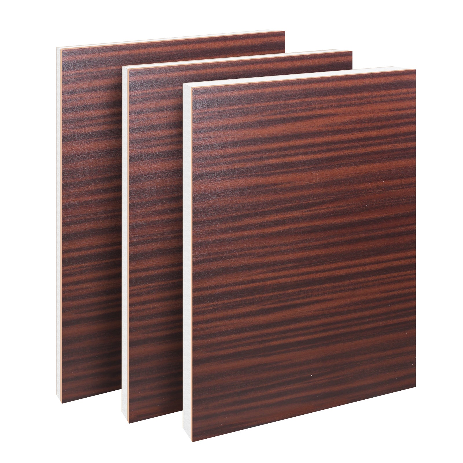 Mahogany/White, 20mm uPVC Flat Door Panel (700mm x 900mm) – Truly PVC