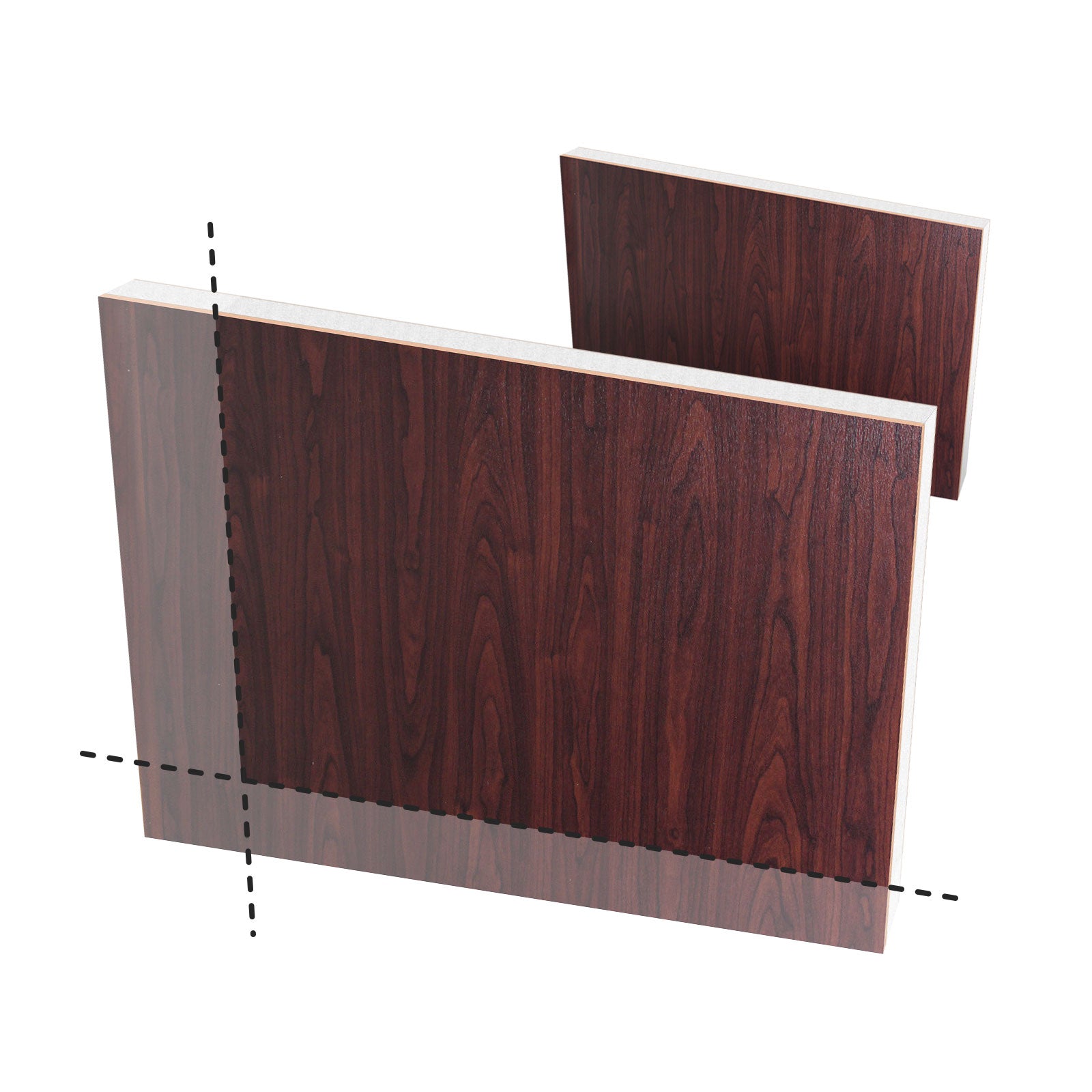 Rosewood Door Panel Cut-to-Size – Truly PVC
