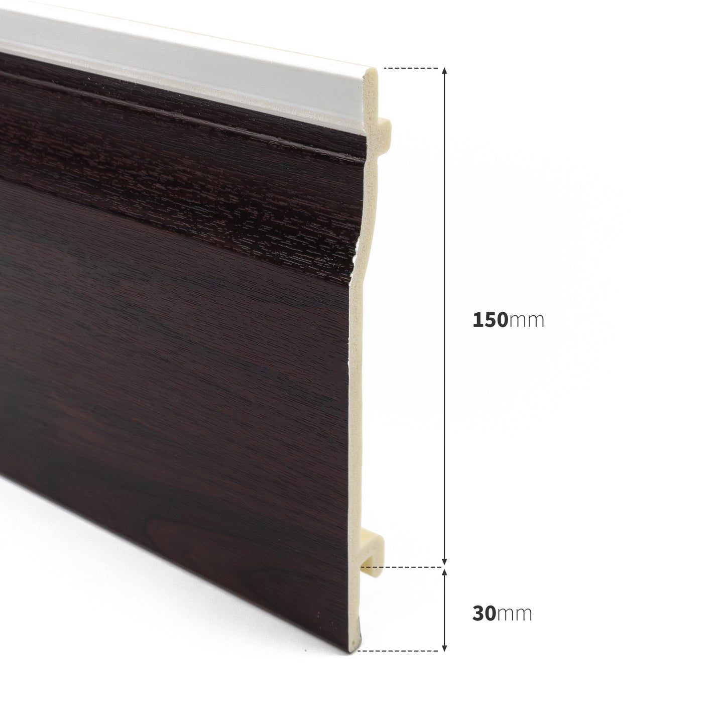 150mm uPVC Shiplap Cladding Board (5m) – Truly PVC