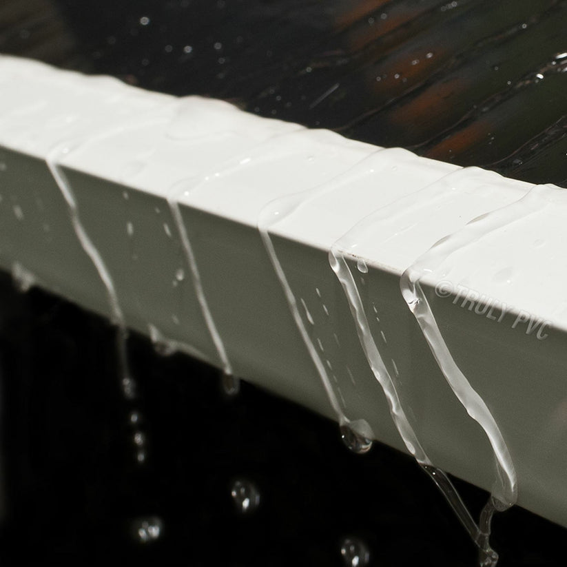 10mm Polycarbonate Sheet End Closure uPVC Plastic U Profile – Truly PVC