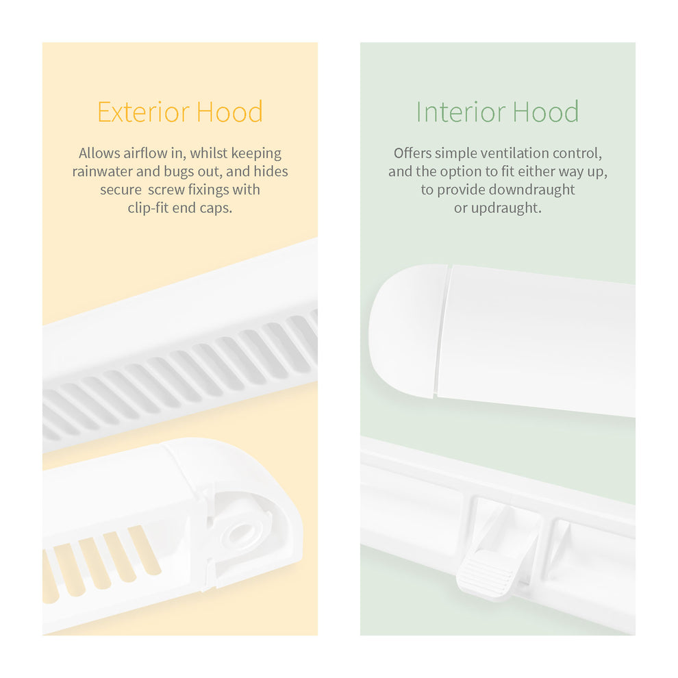 Simon Framevent Trickle Vent Window Ventilator – Truly PVC