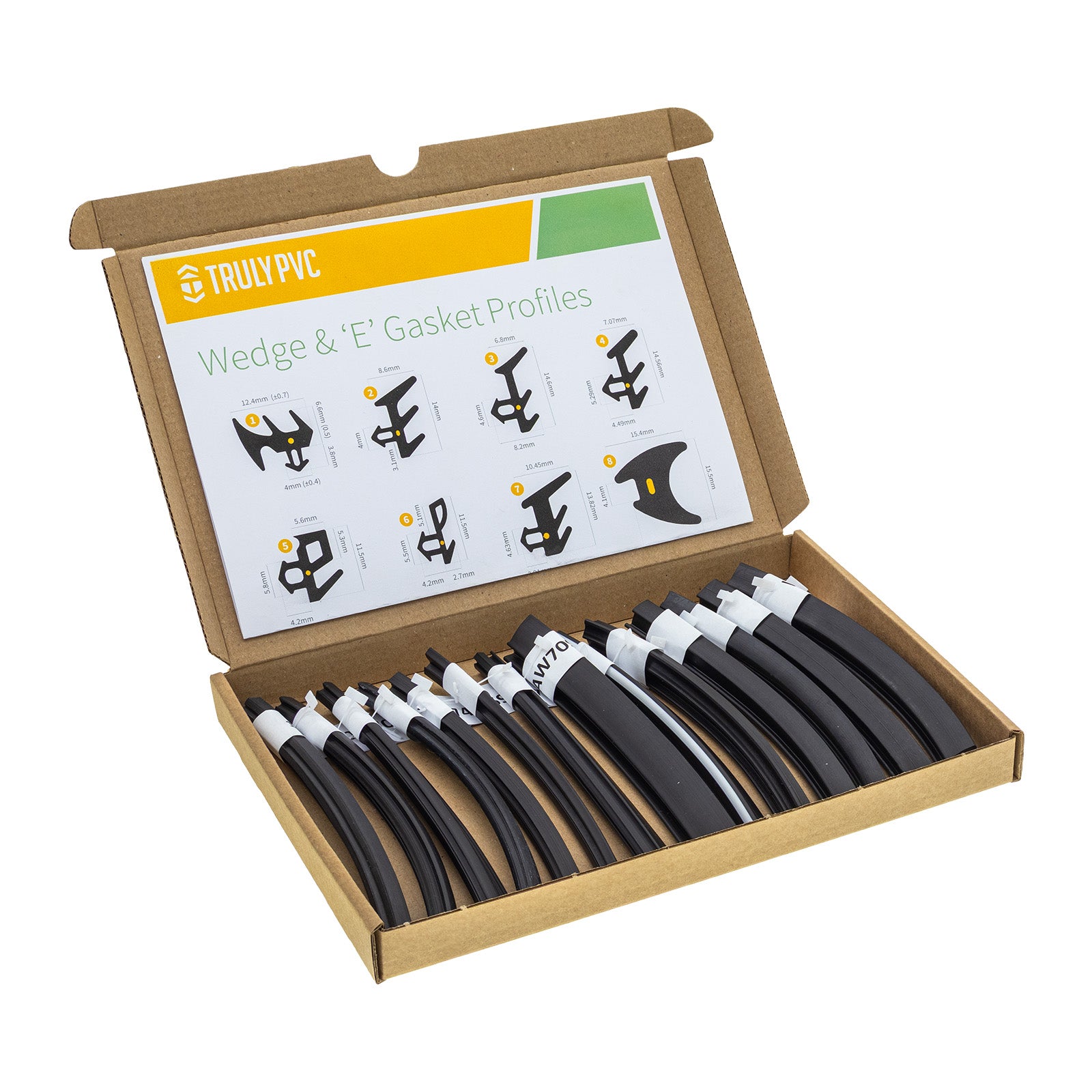 Rubber Wedge & E Gasket Sample Pack – Truly PVC