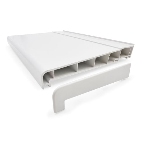 225mm uPVC Plastic Window Sill in lengths 1m, 1.35m, 2m and 2.5m ...
