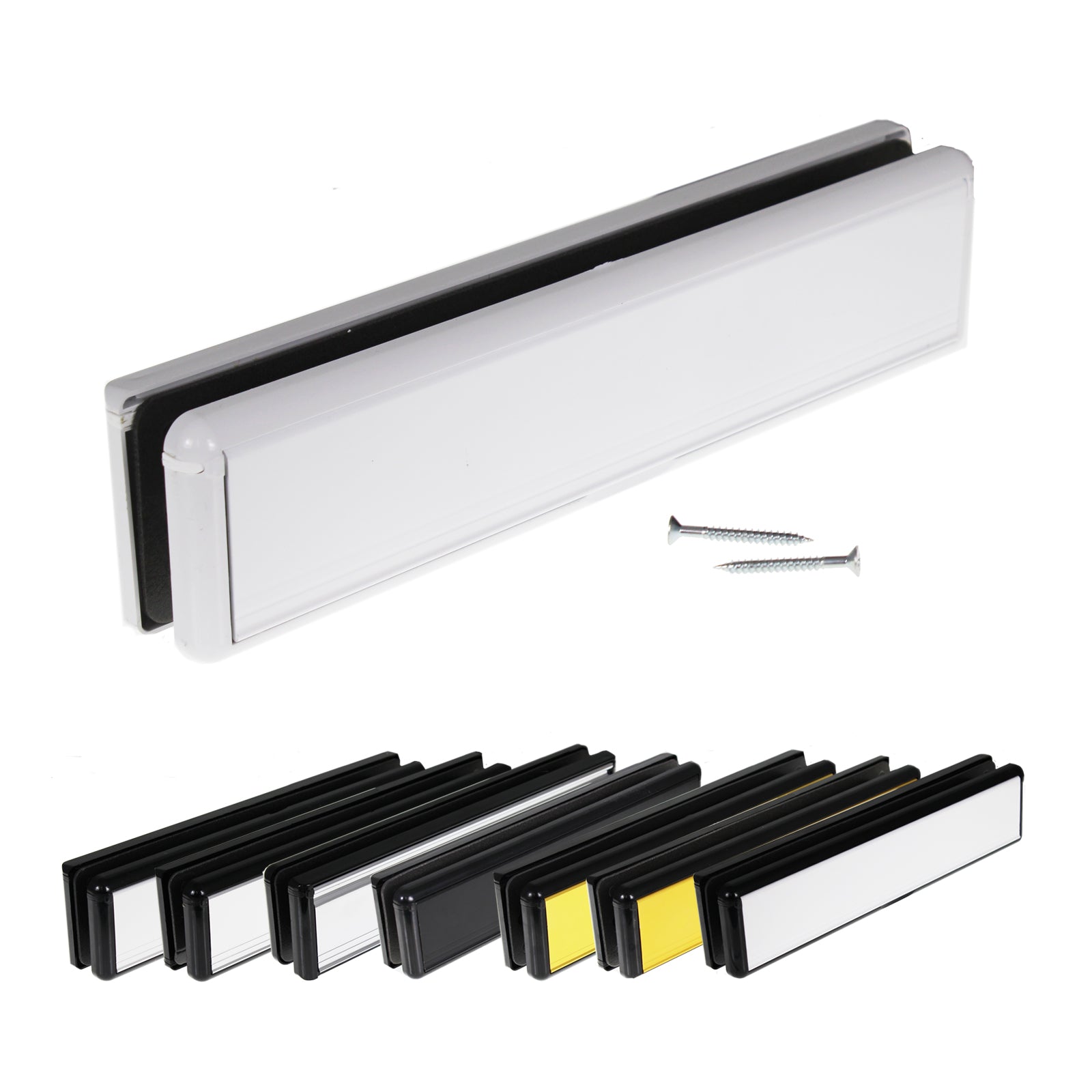 Yale Yaleseal 12" Letterplate – Truly PVC