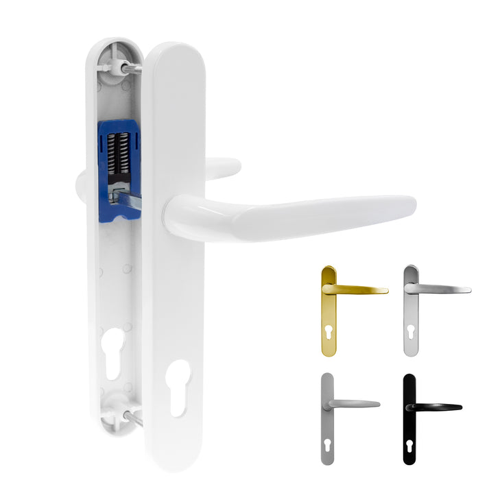 Yale Trojan Sparta 92pz Lever/Lever Door Handle Set – Truly PVC