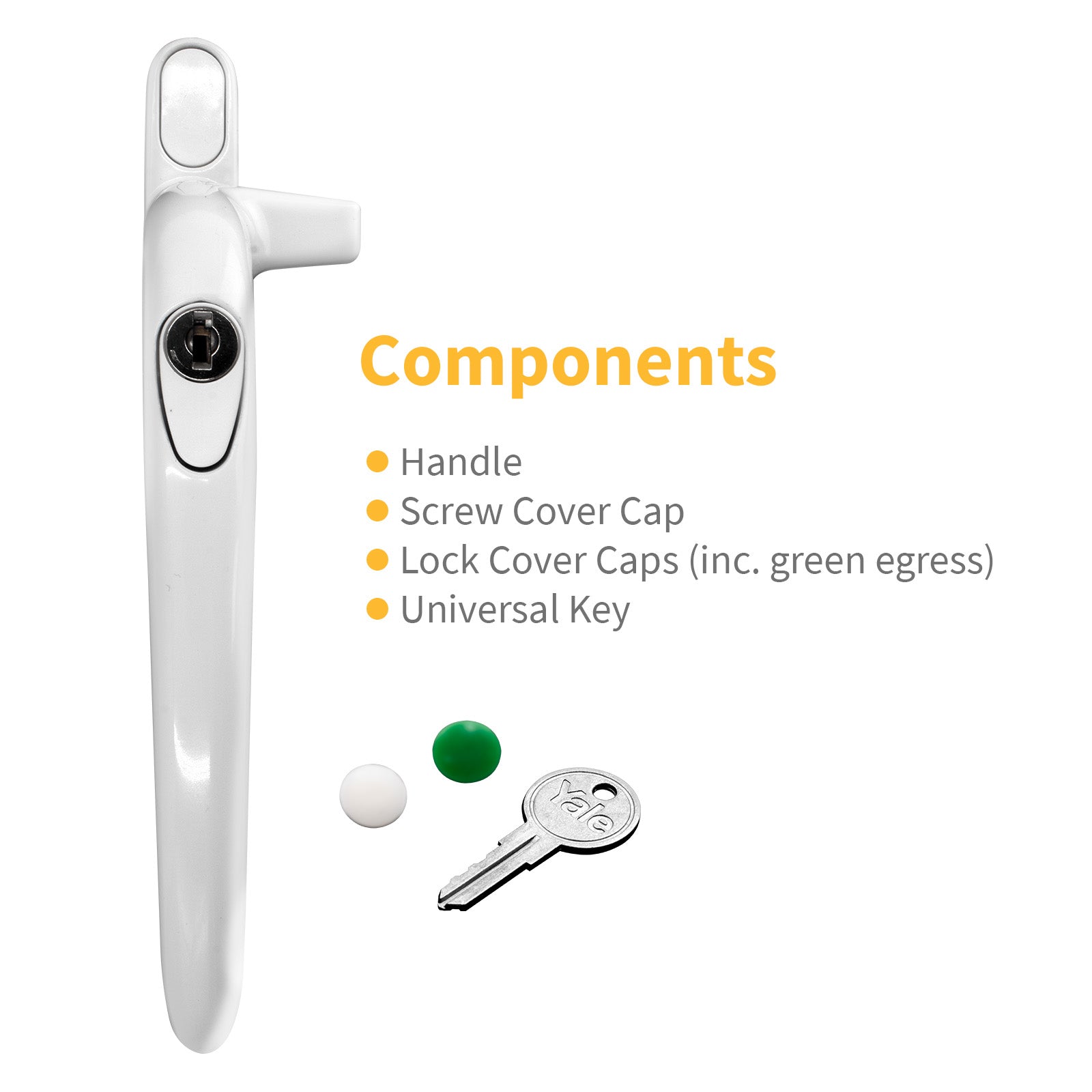 Yale Virage Cockspur Window Handle – Truly PVC